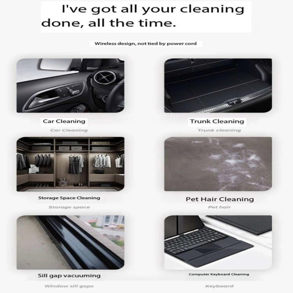 جارو شارژی چندمنظوره MDHL12 - فروشگاه اینترنتی ام دی اچ ال MDHL